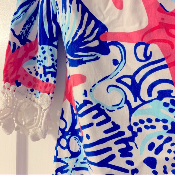Lilly Pulitzer | Dresses | Rare She She Shells Lilly Pulitzer Starfish ...